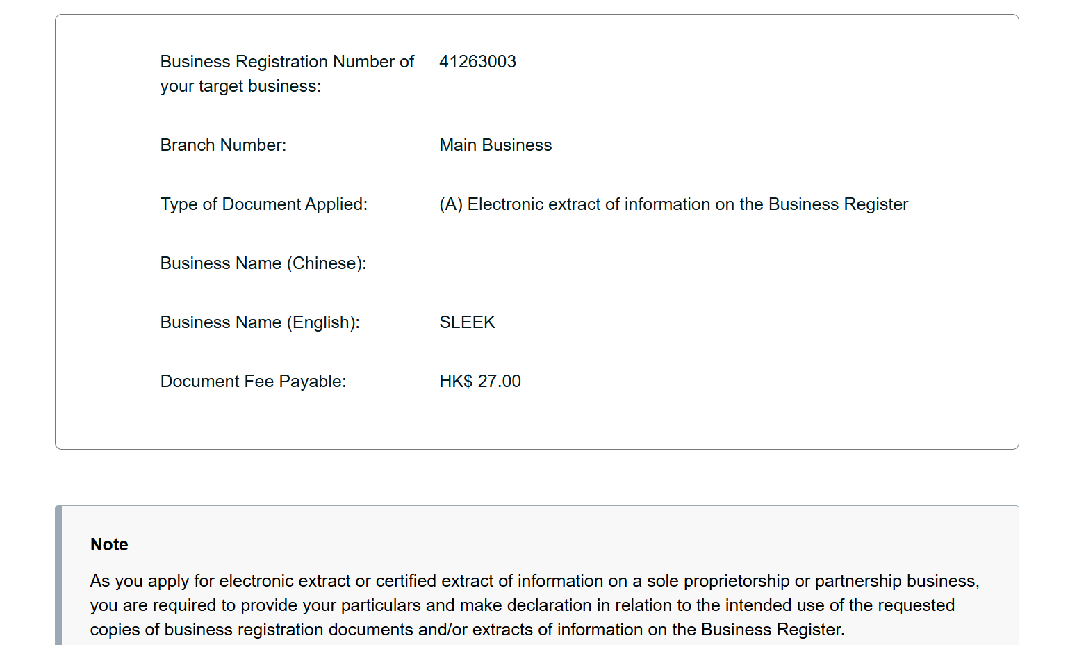 Guide to Hong Kong Business Registration Number Enquiry