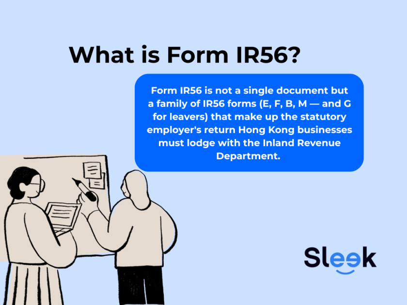 Different IR56 Forms