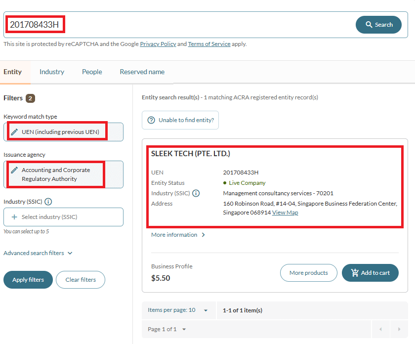 ACRA Business Profile Singapore: What It Is and How to Get One